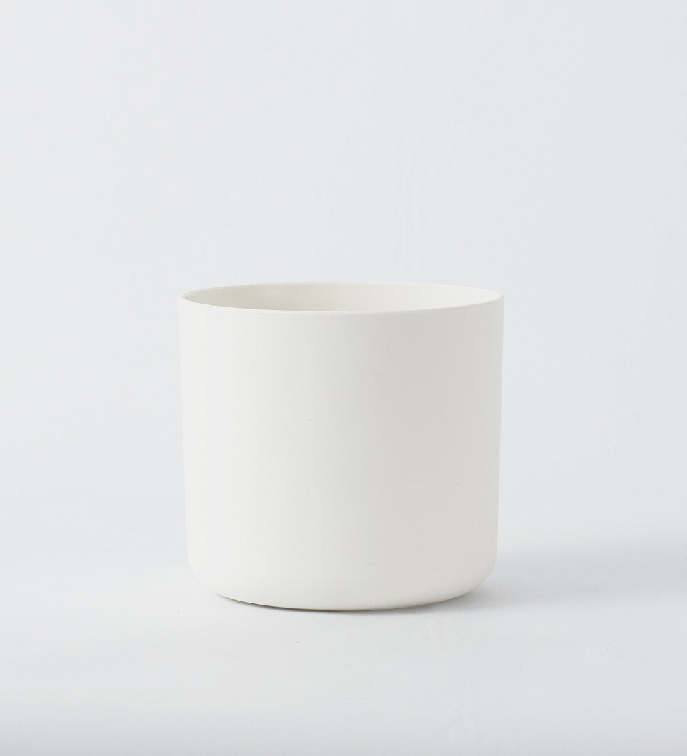 White Matt 14cm Pot